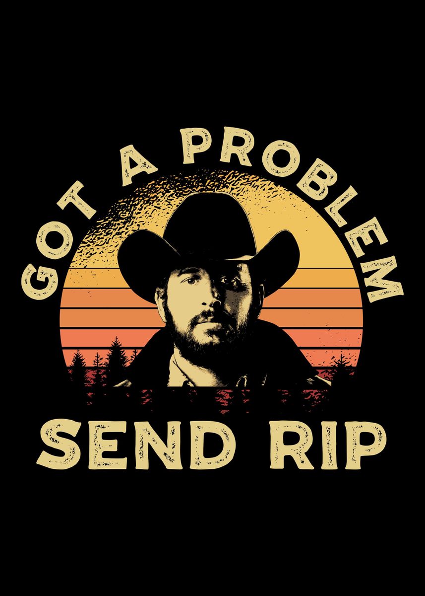 'Got a Problem RIP' Poster, picture, metal print, paint by Cooldruck ...