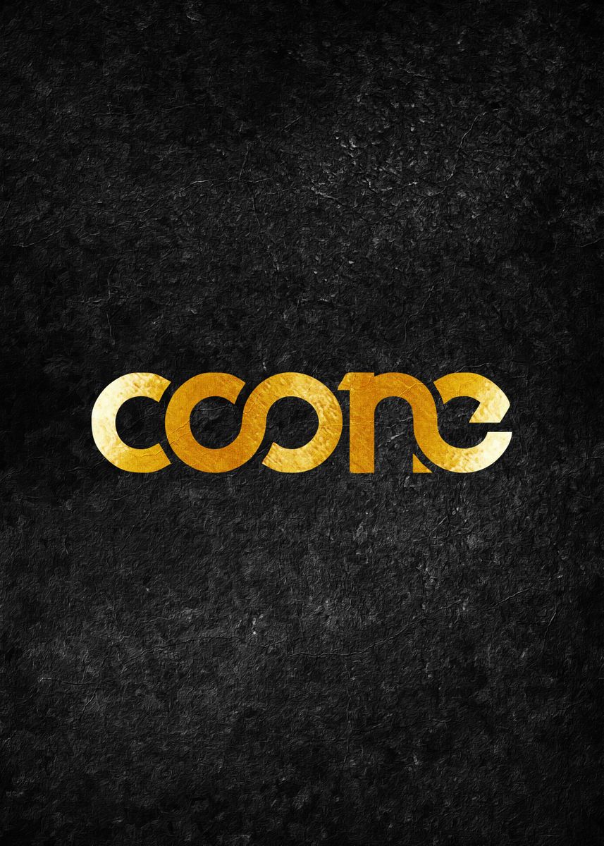 'coone' Poster, picture, metal print, paint by Bestselling Music ...