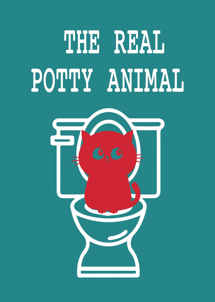 'Toilet ' Poster by Roy Davis | Displate