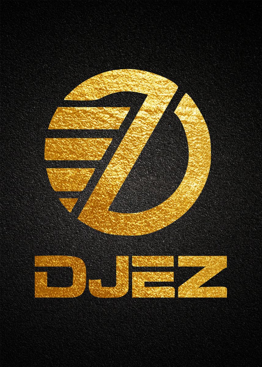 'DJ EZ' Poster, picture, metal print, paint by Most Popular Cult ...