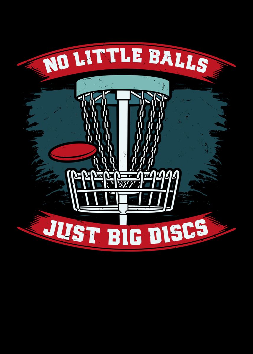 'Disc Golf' Poster, picture, metal print, paint by Shiva121 | Displate