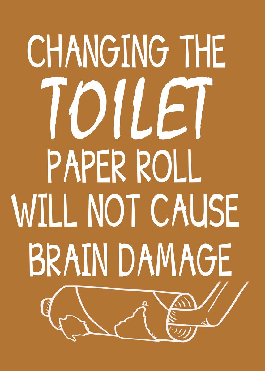'Toilet' Poster by Jana Lara | Displate