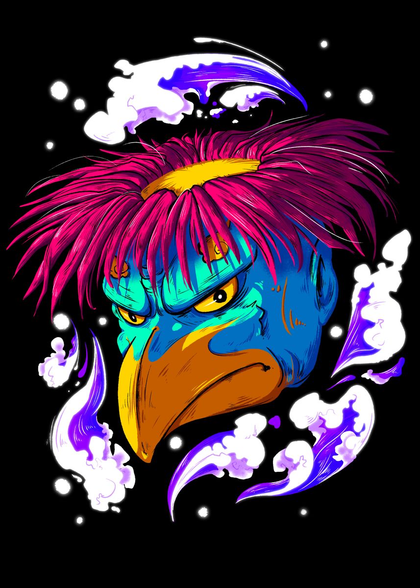 'KAPPA Mask NEON' Poster by Mayleen Fernandez | Displate