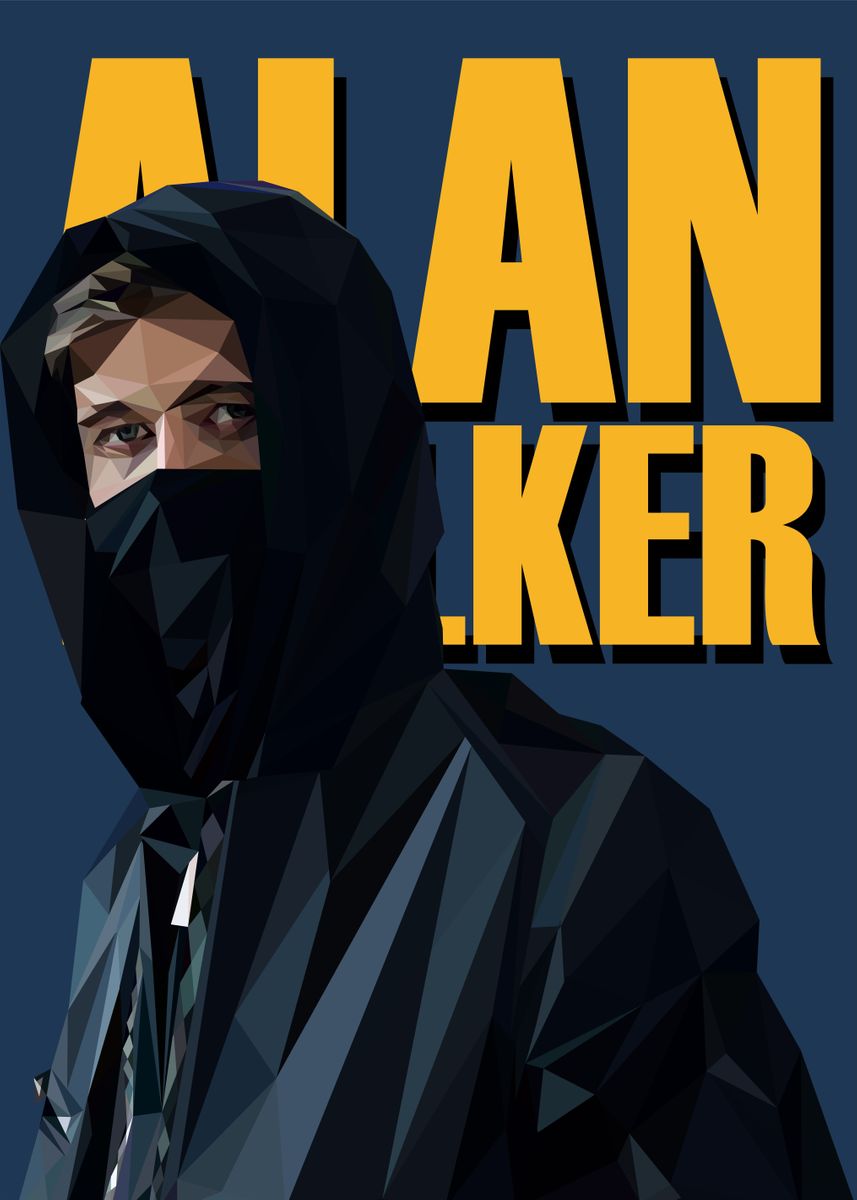 'alan walker' Poster by Most Popular Cult posters | Displate