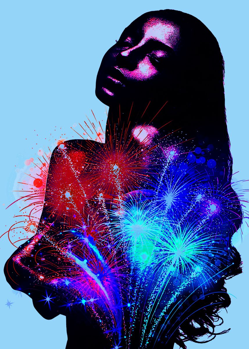 'Sade' Poster, picture, metal print, paint by henderson last | Displate