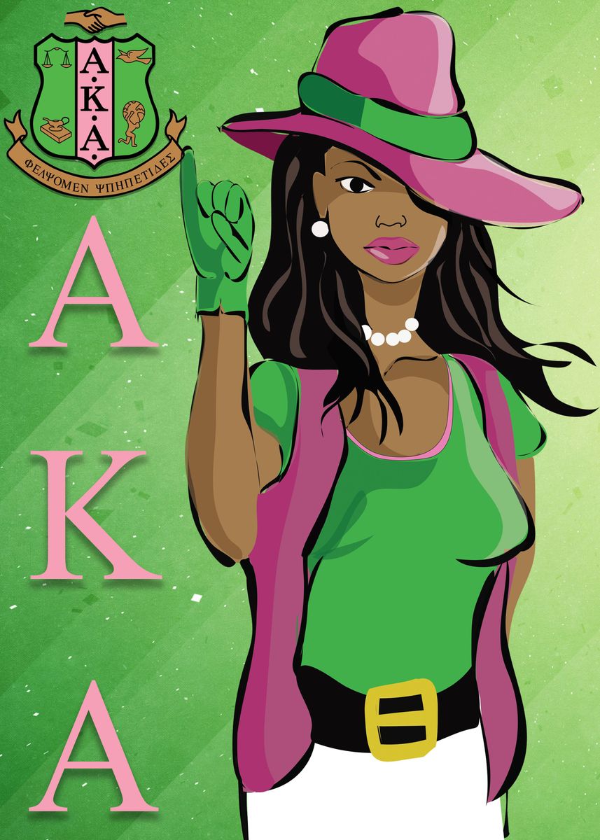 'AKA Lady' Poster, picture, metal print, paint by Clarence DuBose ...