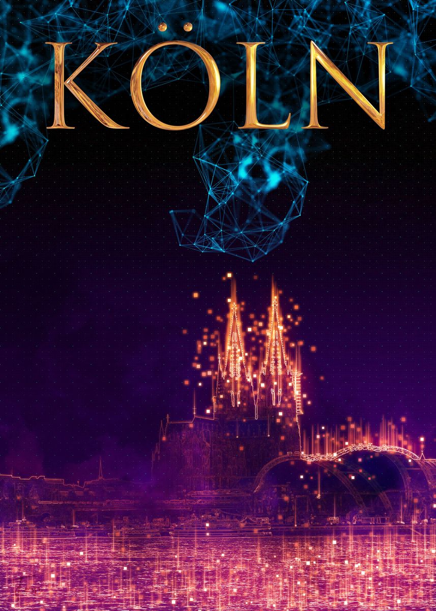 'Cologne' Poster by Petra Rommelfanger | Displate