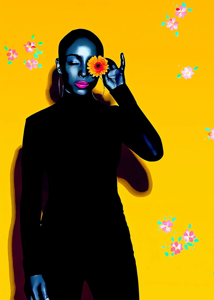 'Sade' Poster, picture, metal print, paint by henderson last | Displate