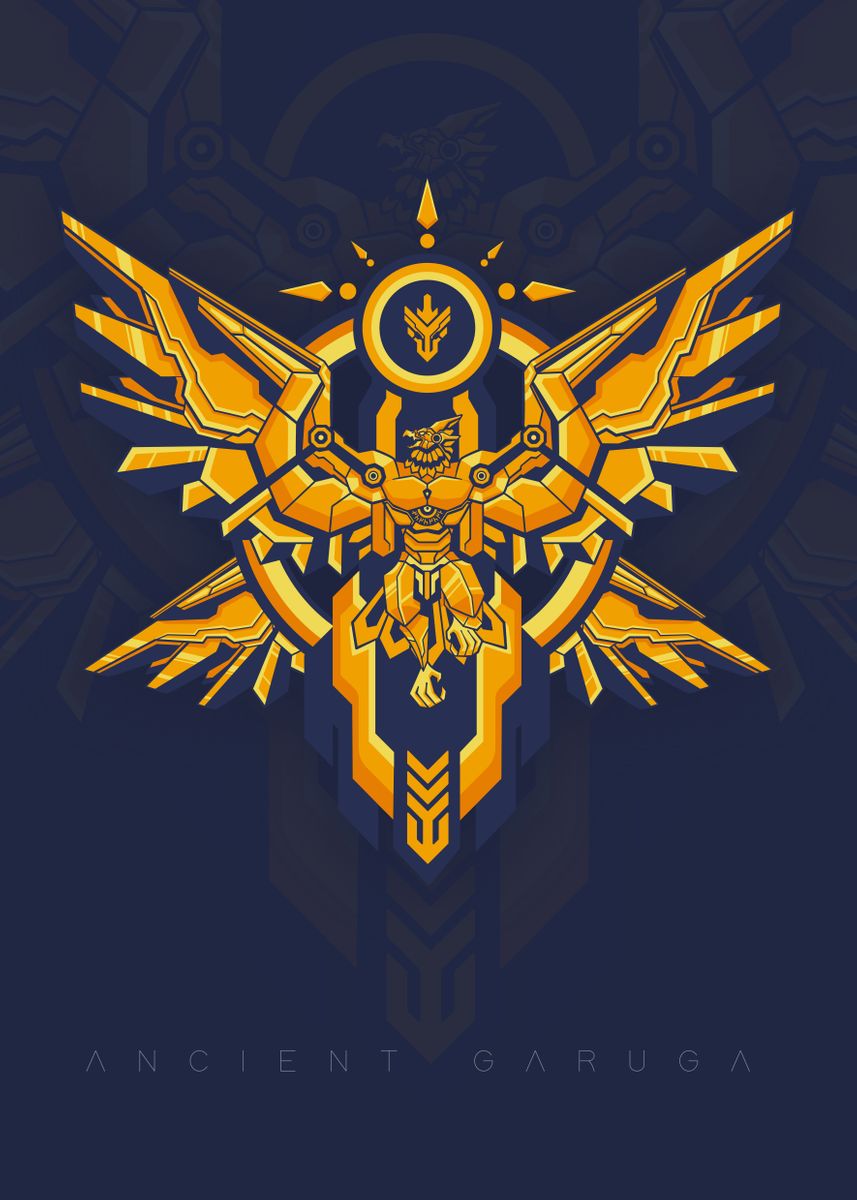 'Ancient Garuda eagle' Poster by suherman jodi | Displate