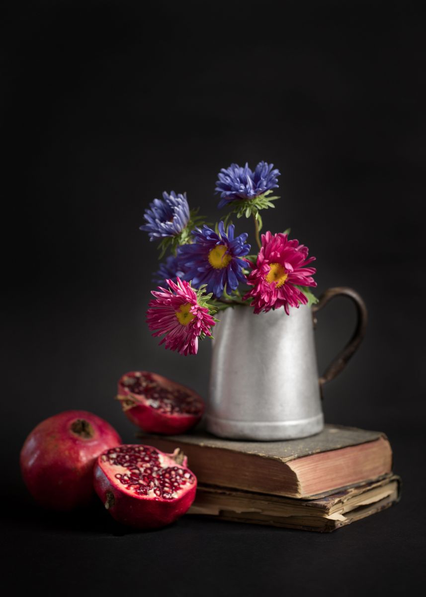 'Autumn Still life' Poster, picture, metal print, paint by Donatella ...