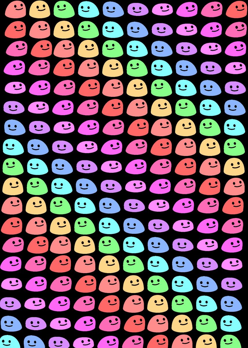 'Blob Dance Stream Emote' Poster, picture, metal print, paint by Husti ...