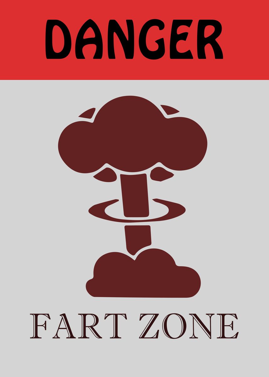 'Fart' Poster, picture, metal print, paint by Dusty Kuhlman | Displate