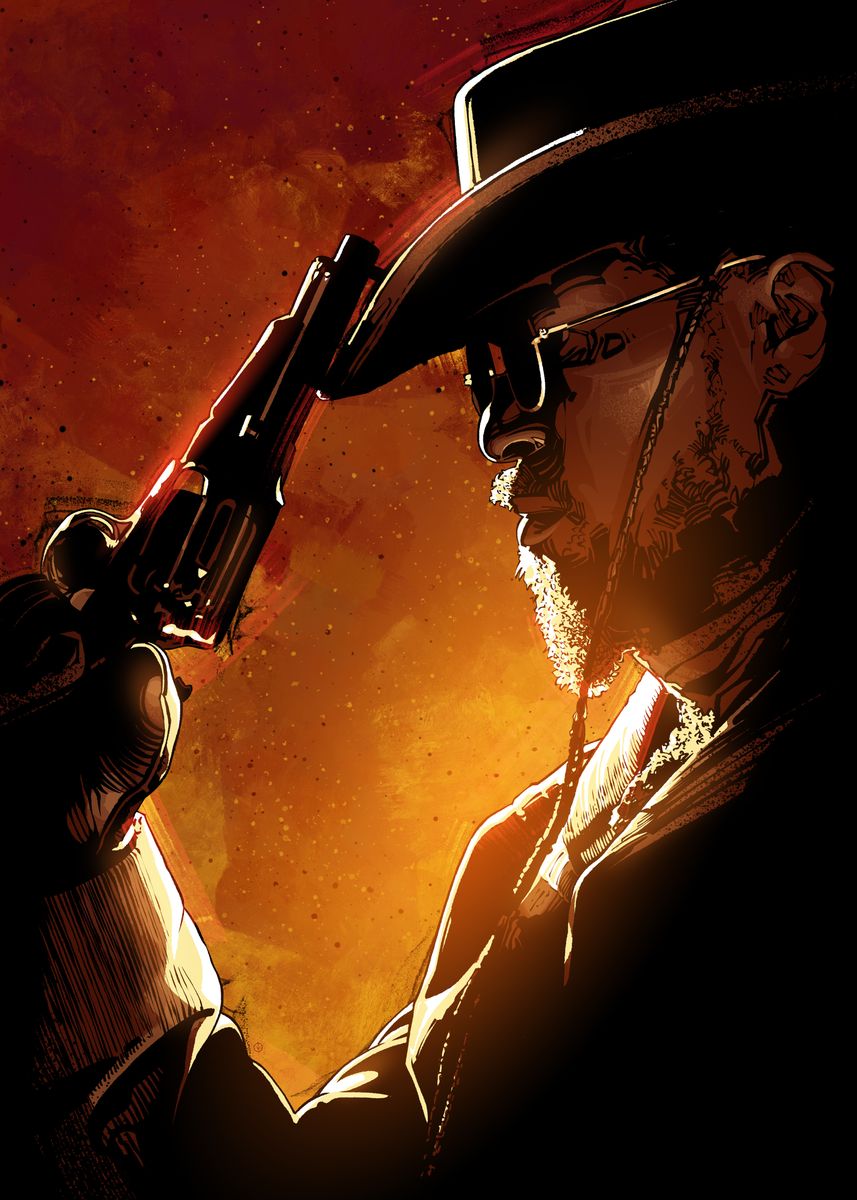 'Unchained' Poster, picture, metal print, paint by Nikita Abakumov ...