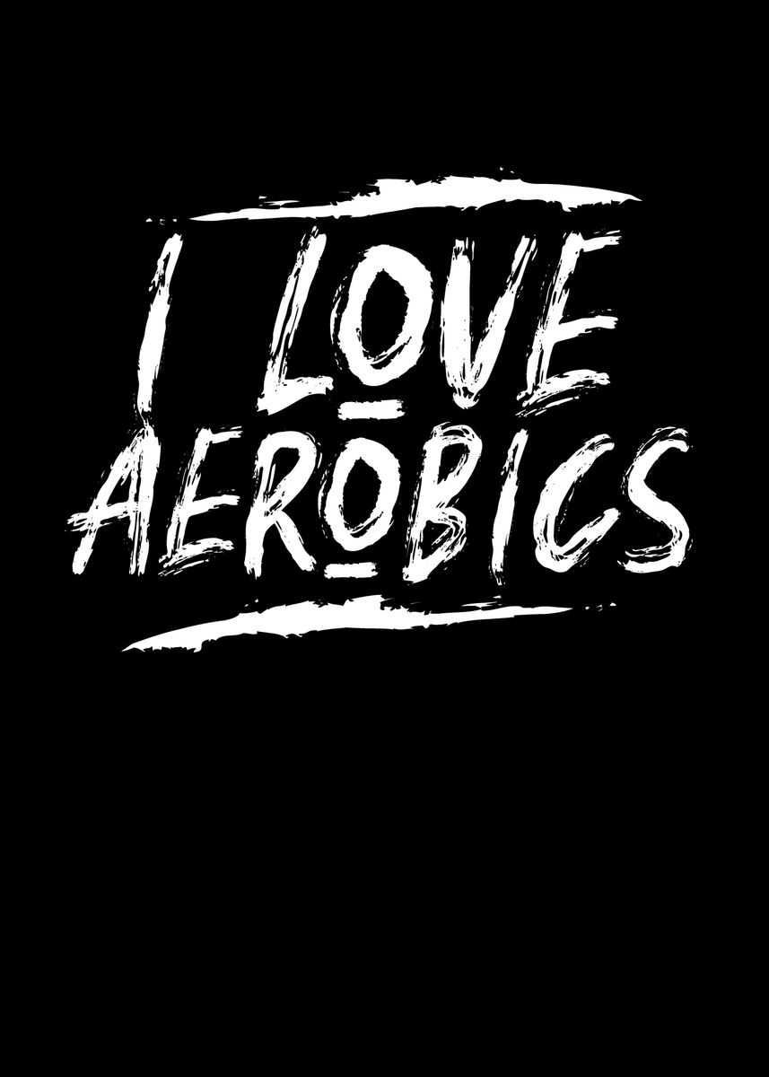 'Aerobics' Poster by dr3designs | Displate