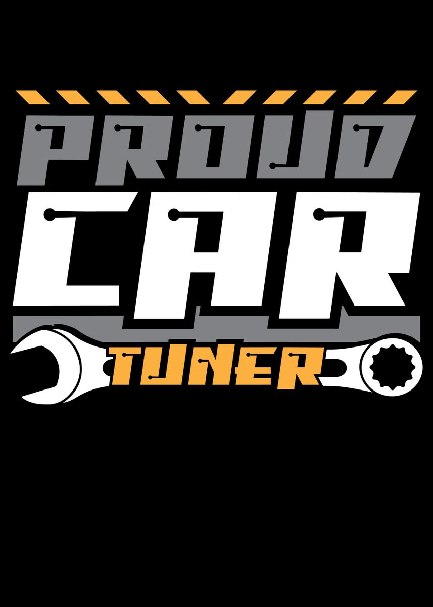 'Auto Tuning' Poster, picture, metal print, paint by ZS C O M M E R C E ...