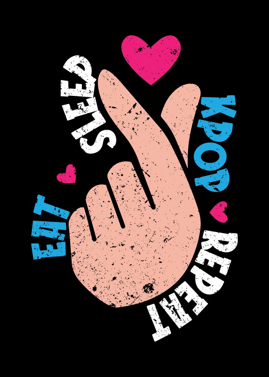 'Kpop Kpop Music Kpop' Poster, picture, metal print, paint by ZS C O M ...