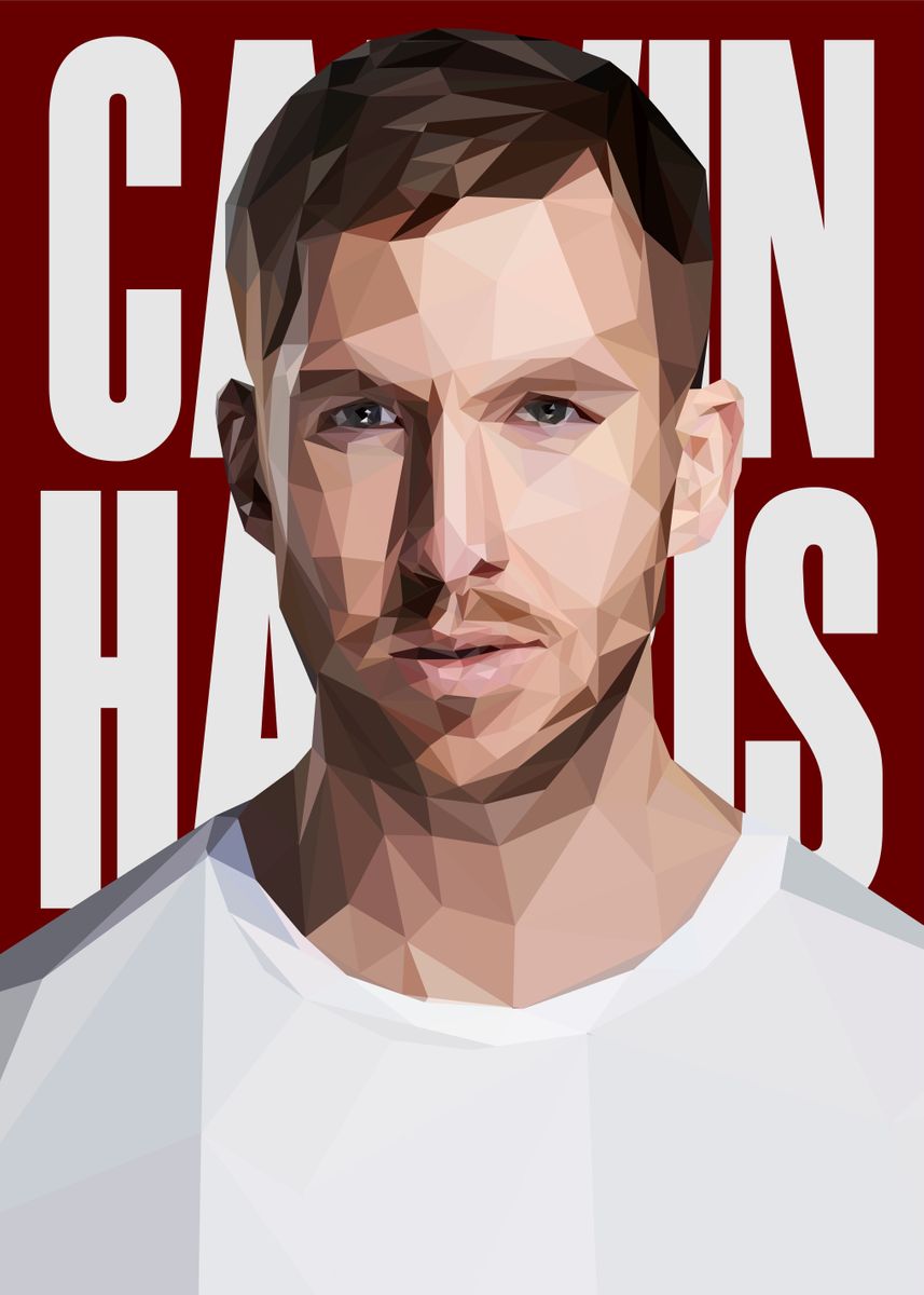 'calvin harris popart' Poster, picture, metal print, paint by Most ...