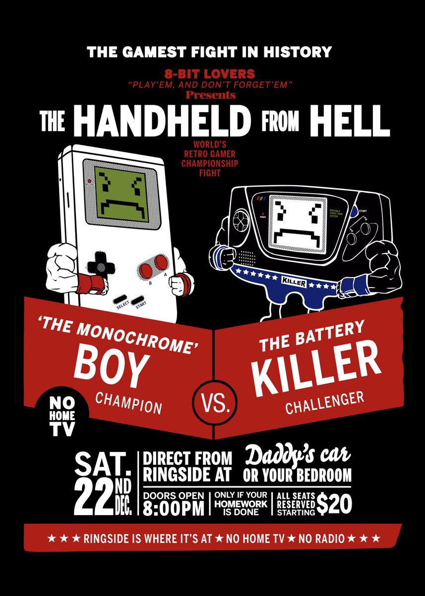 'Handheld from hell' Poster, picture, metal print, paint by Karlangas ...