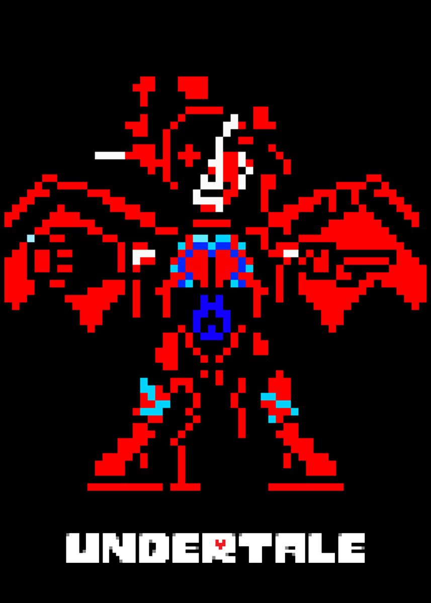 'Undertale2' Poster, picture, metal print, paint by Keon Project | Displate