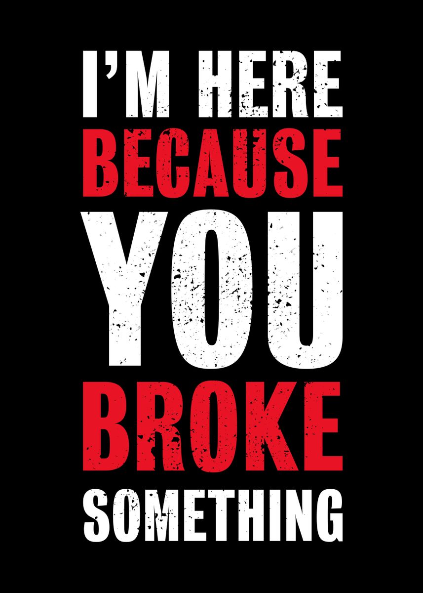 'Funny Programming Gift' Poster, picture, metal print, paint by Phil ...