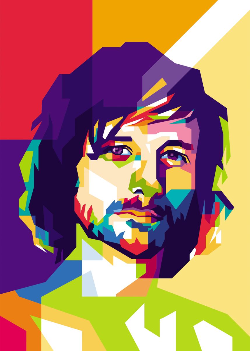'Gotye Pop Art Illustration' Poster, picture, metal print, paint by ...