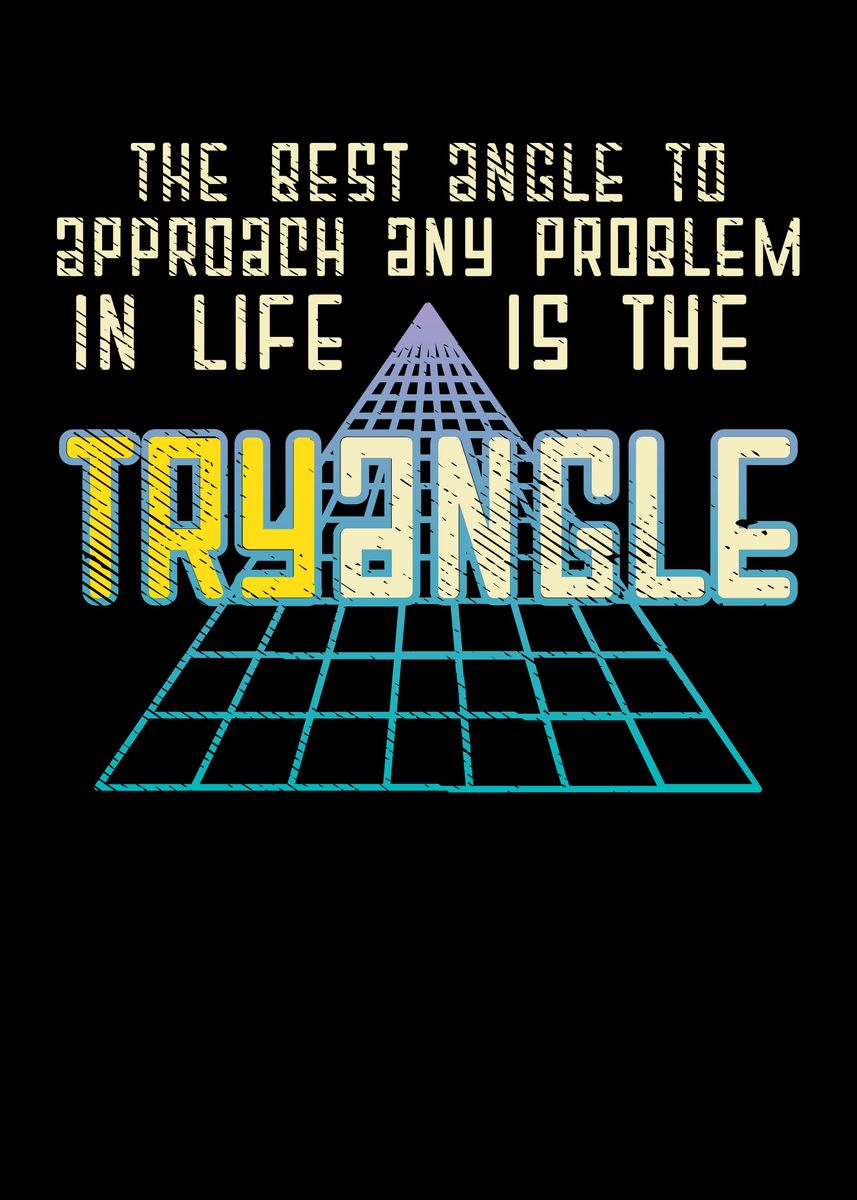 'The Best Angle To Approach' Poster, picture, metal print, paint by Uwe ...