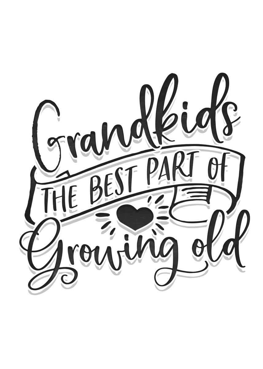 'Growing old' Poster, picture, metal print, paint by Juliana RW | Displate