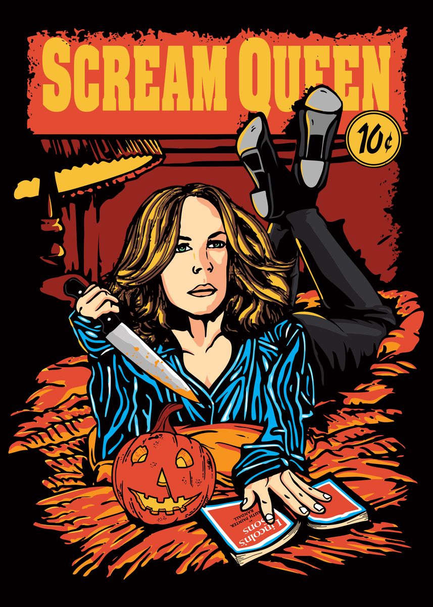 'Slasher Fiction' Poster, picture, metal print, paint by Dale ...