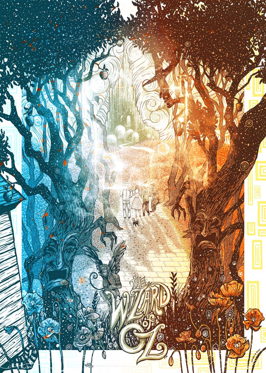 'The Wizard' Poster, picture, metal print, paint by BrendenMuller ...