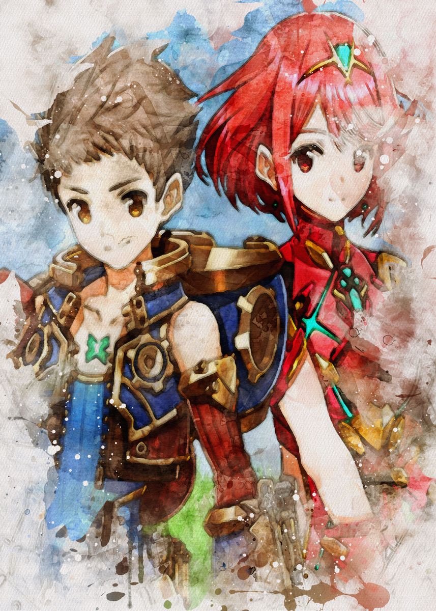 'Xenoblade Chronicles' Poster, picture, metal print, paint by ...