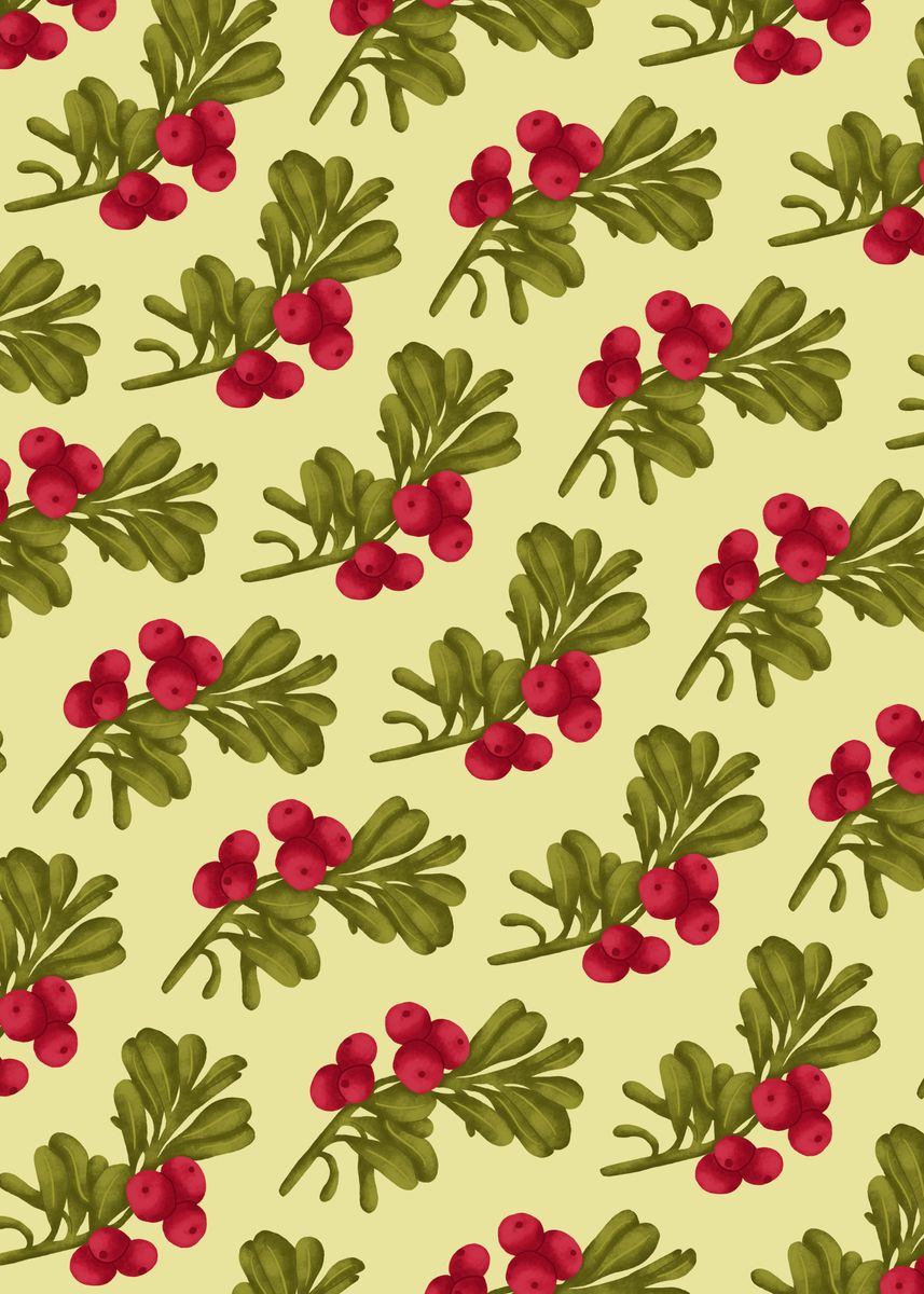 'Berry' Poster, picture, metal print, paint by Wayan Studio | Displate