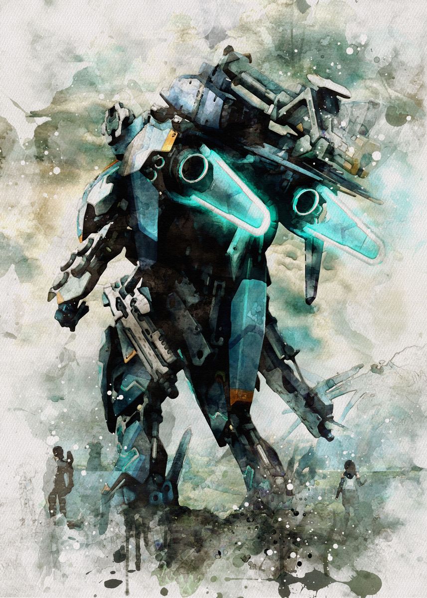 'Xenoblade Chronicles' Poster, picture, metal print, paint by ...
