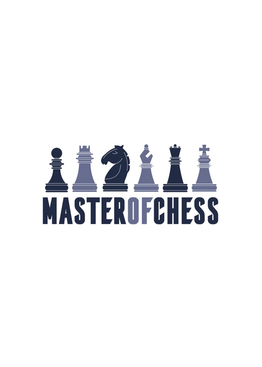'Master Of Chess' Poster, picture, metal print, paint by Adrien Aubourg ...