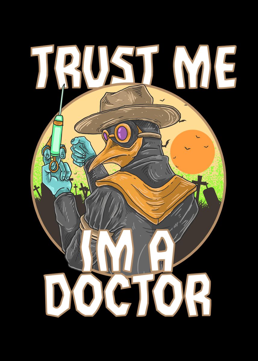 'Doctor Doctor Smock Doctor' Poster by ZS C O M M E R C E | Displate