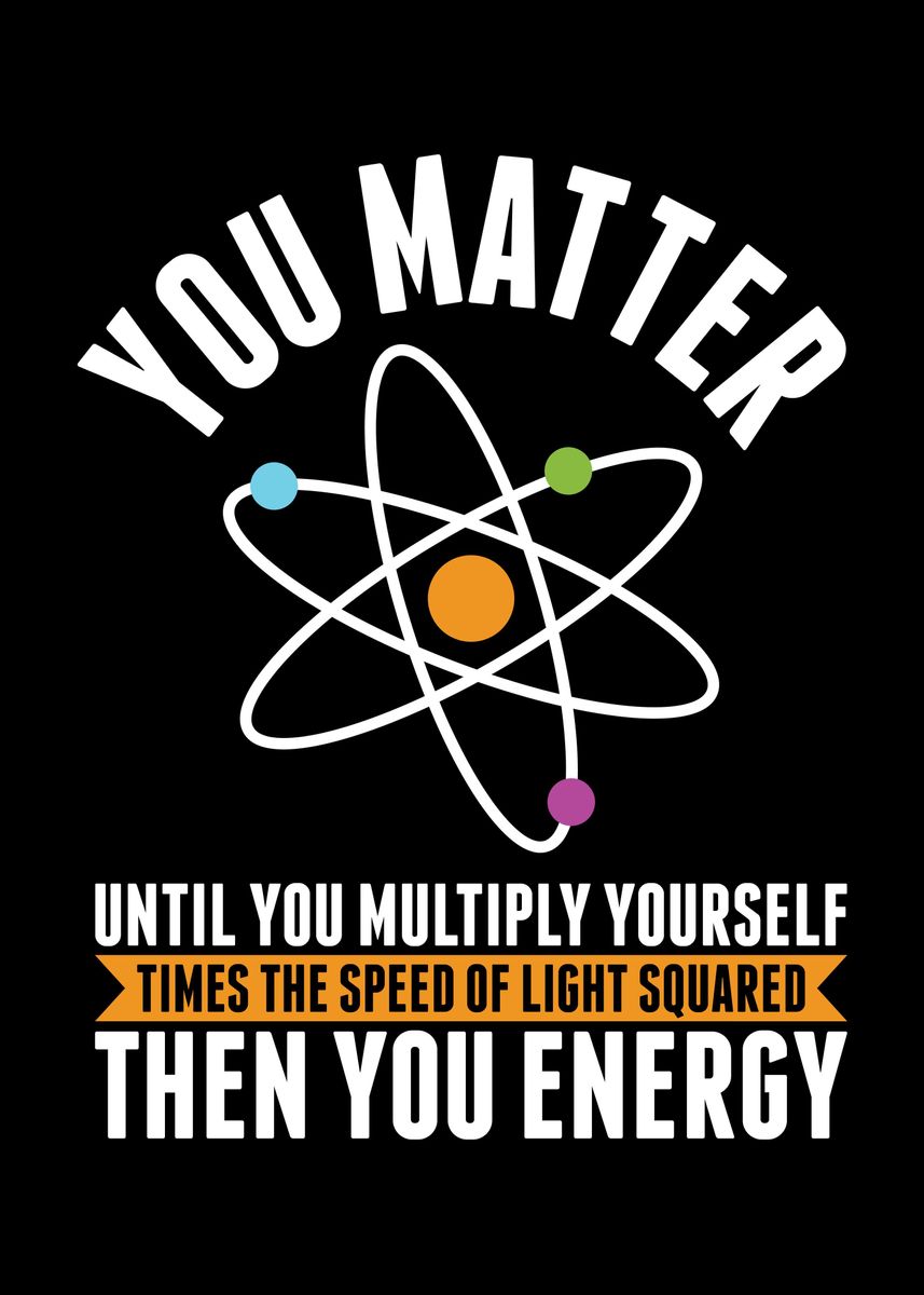 'Physicist Science Gift' Poster by TW Design | Displate