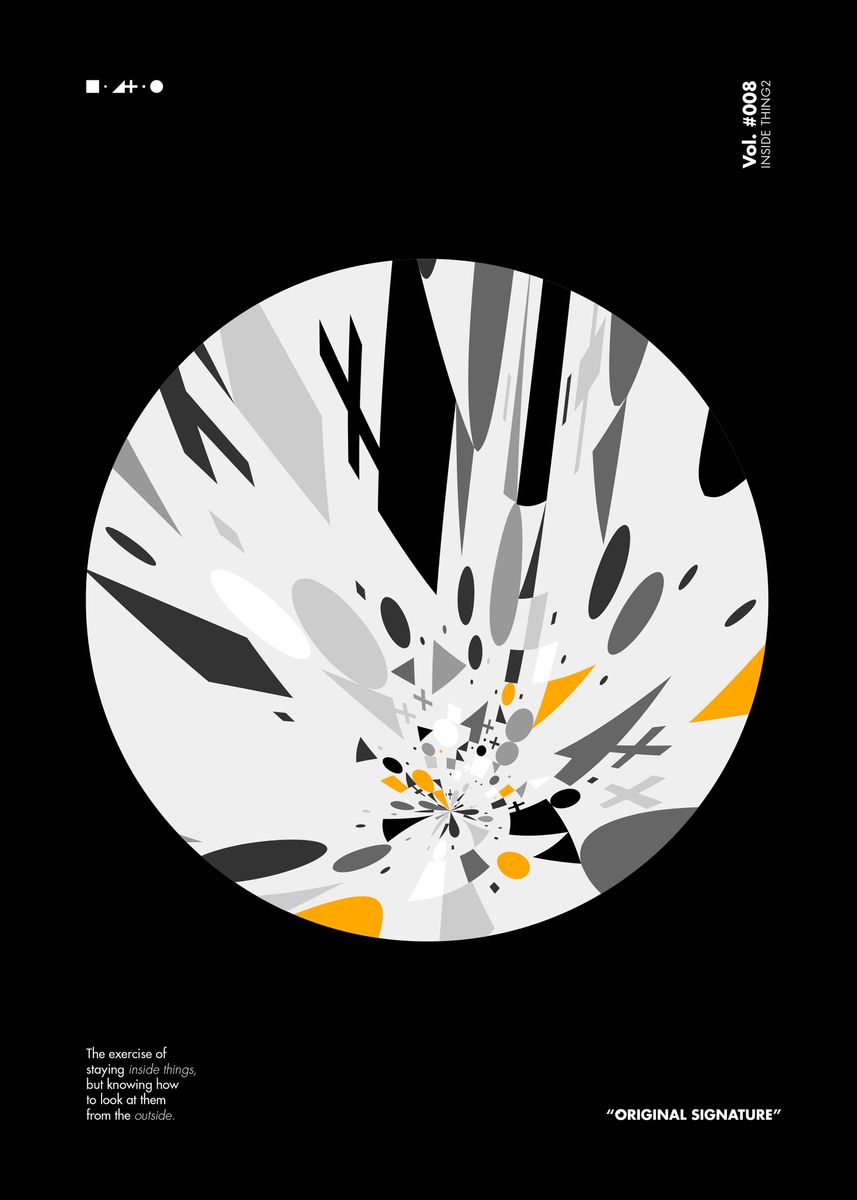 'INSIDE THING2 VER8' Poster by Massimo Zanini | Displate