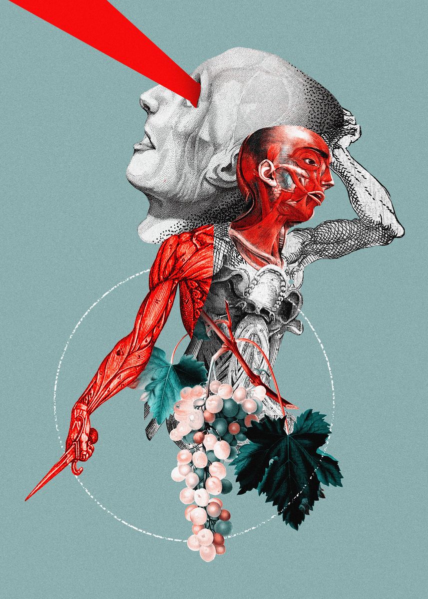 'Insecure Anatomy' Poster by Prashanth C | Displate