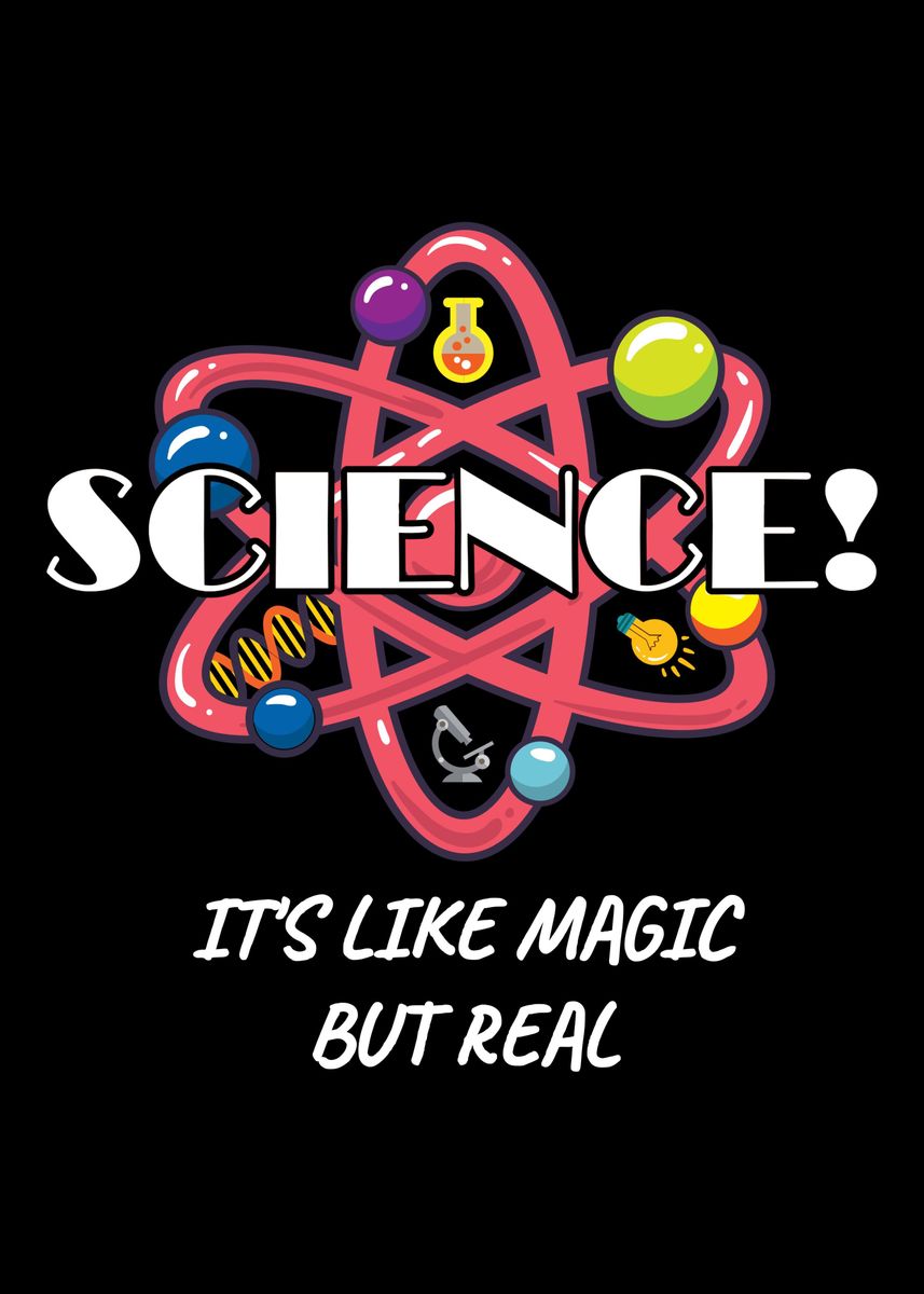 'Chemistry Science Like Mag' Poster, picture, metal print, paint by ...