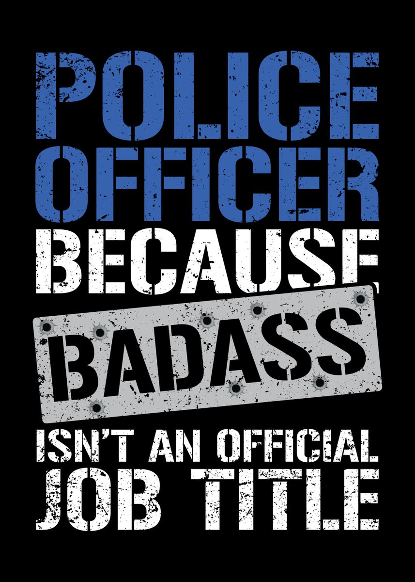 'Police Policeman Police' Poster, picture, metal print, paint by ZS C O ...