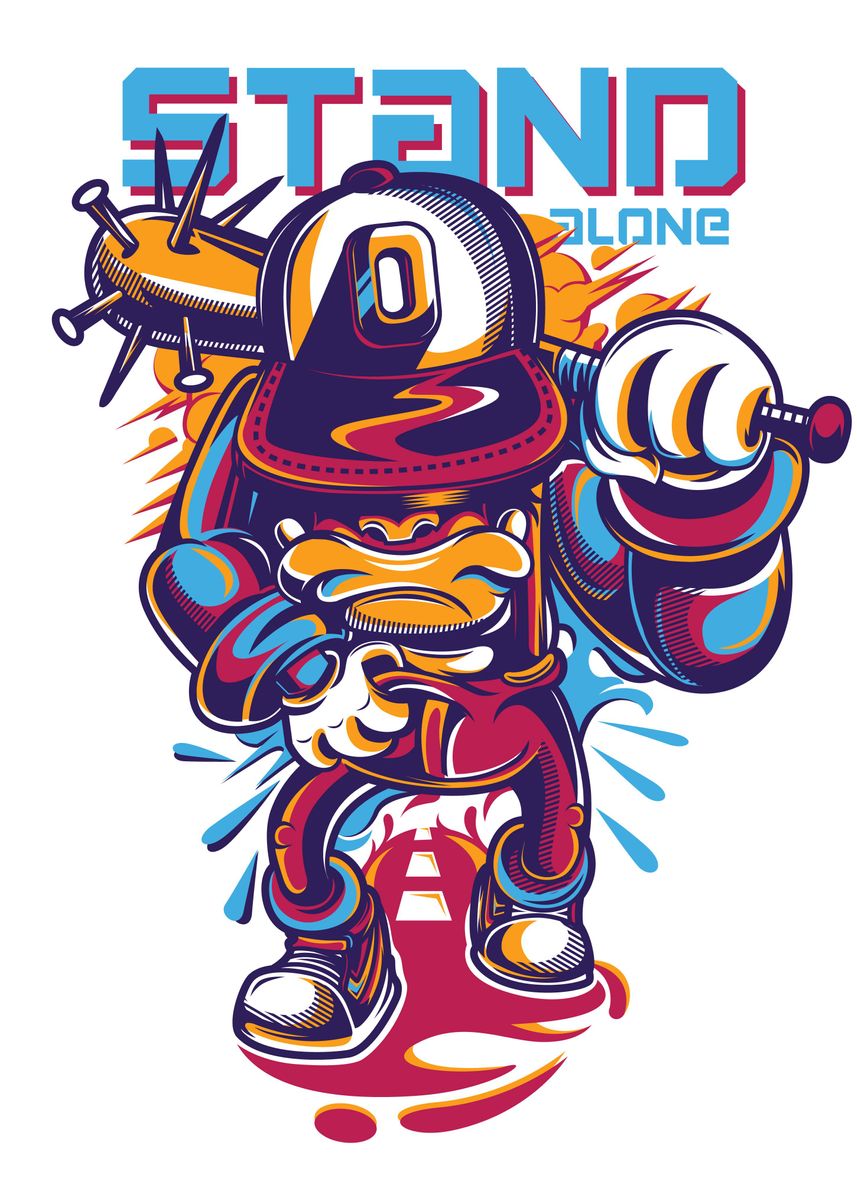 'Stand alone' Poster, picture, metal print, paint by Motivation ManiaC ...