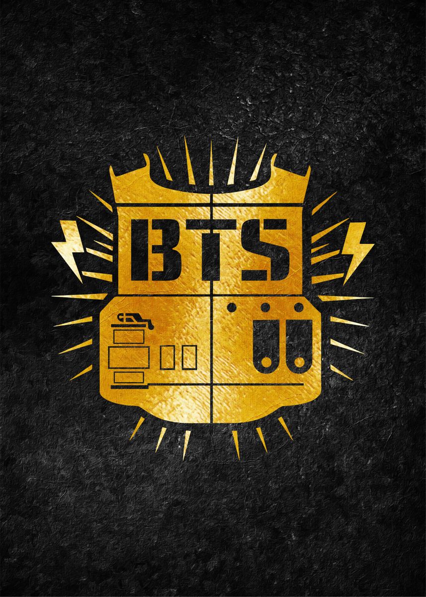 'BTS' Poster, picture, metal print, paint by Bestselling Music Posters ...