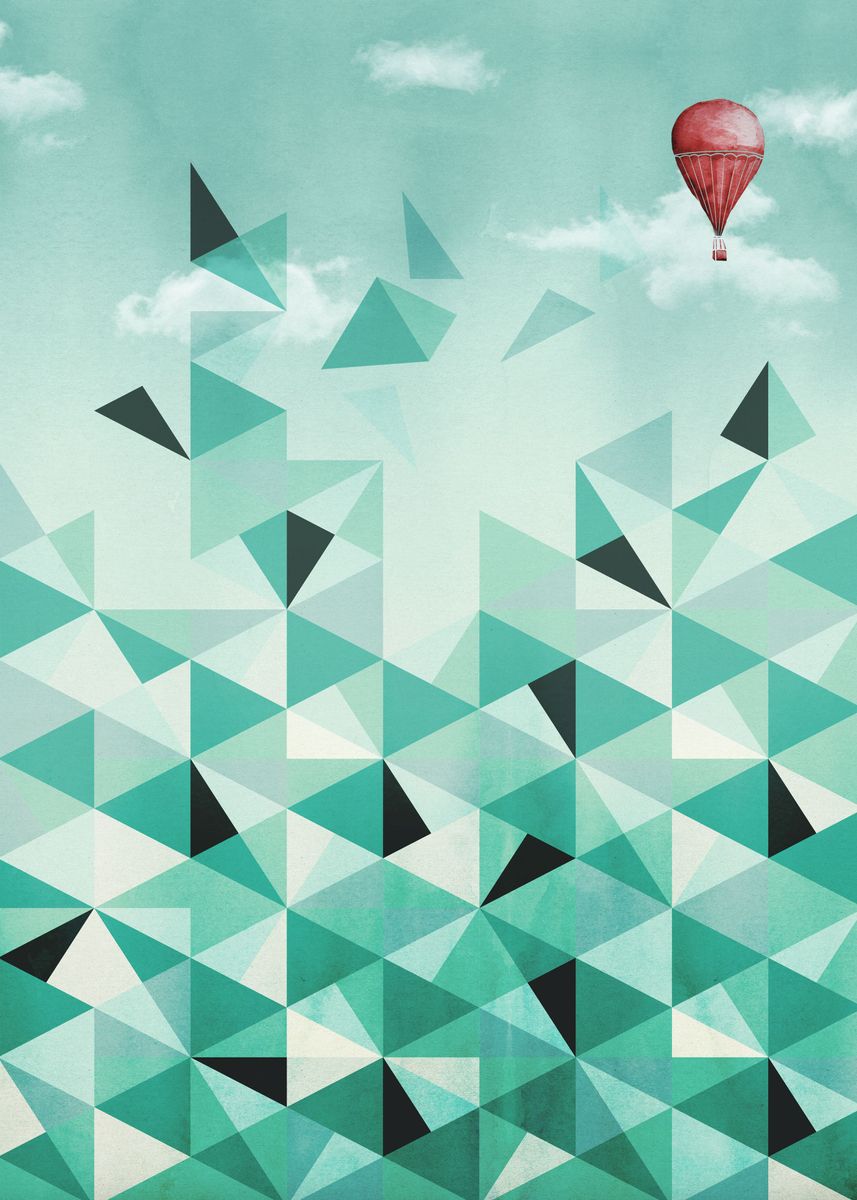 'Emerald City' Poster, picture, metal print, paint by littleclyde ...