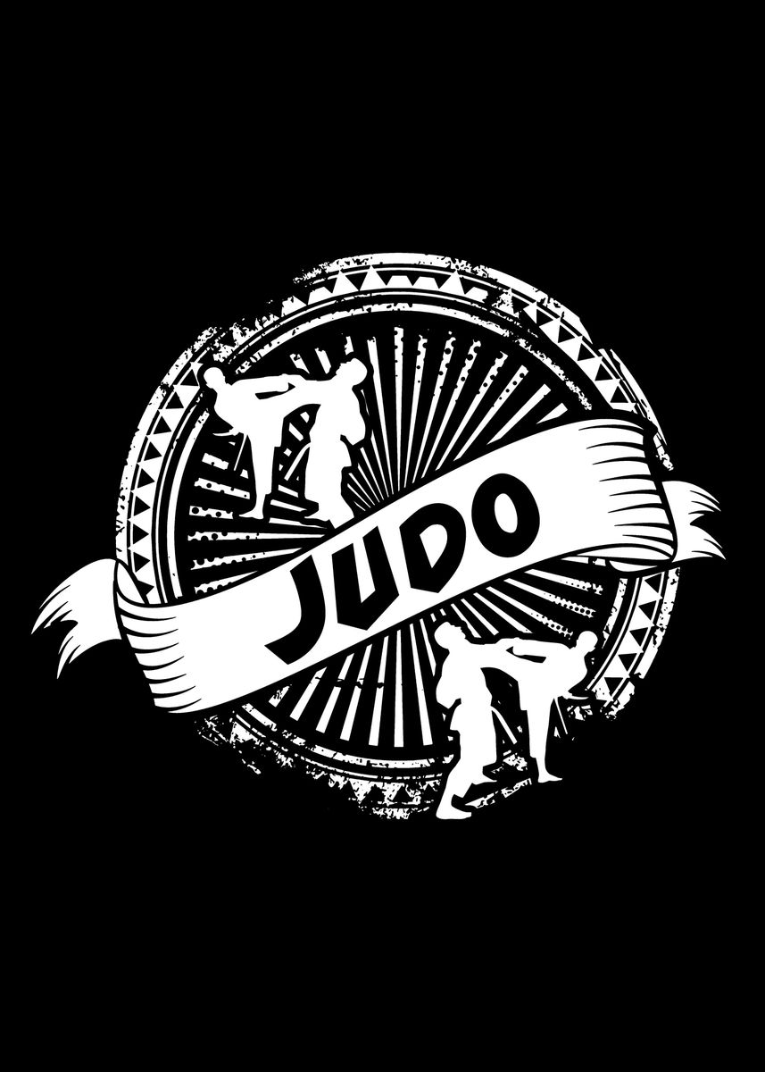 'Martial Arts Judoka Judo ' Poster, picture, metal print, paint by ...
