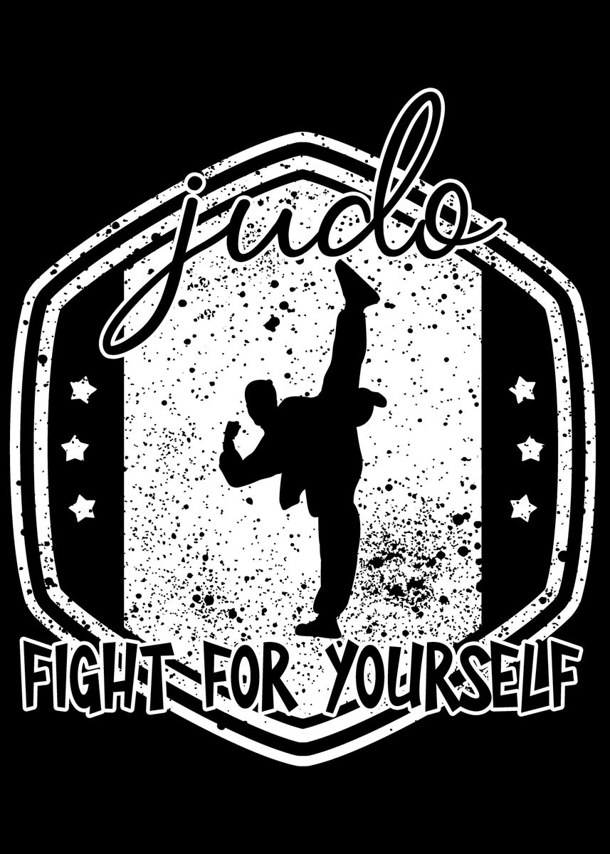 'Martial Arts Judo Judoka ' Poster, picture, metal print, paint by ...