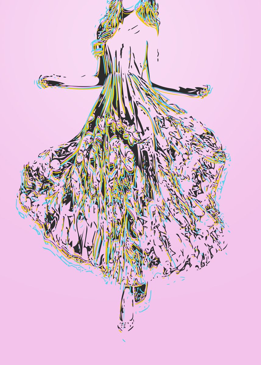 'Take Flight' Poster, picture, metal print, paint by Gabriel K | Displate