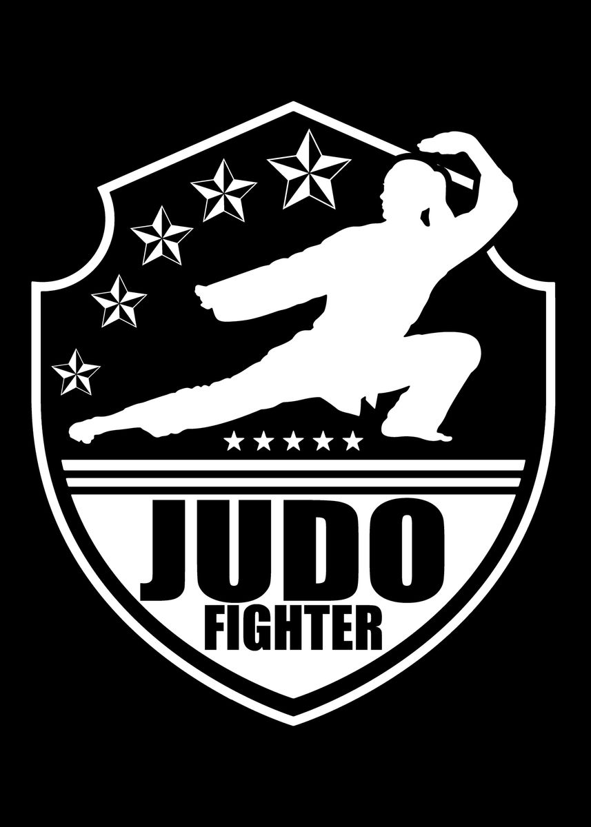 'Judoka Judo Martial Arts ' Poster, picture, metal print, paint by ...