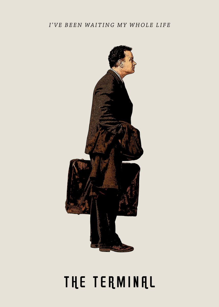 'The Terminal' Poster, picture, metal print, paint by Movue Posters ...