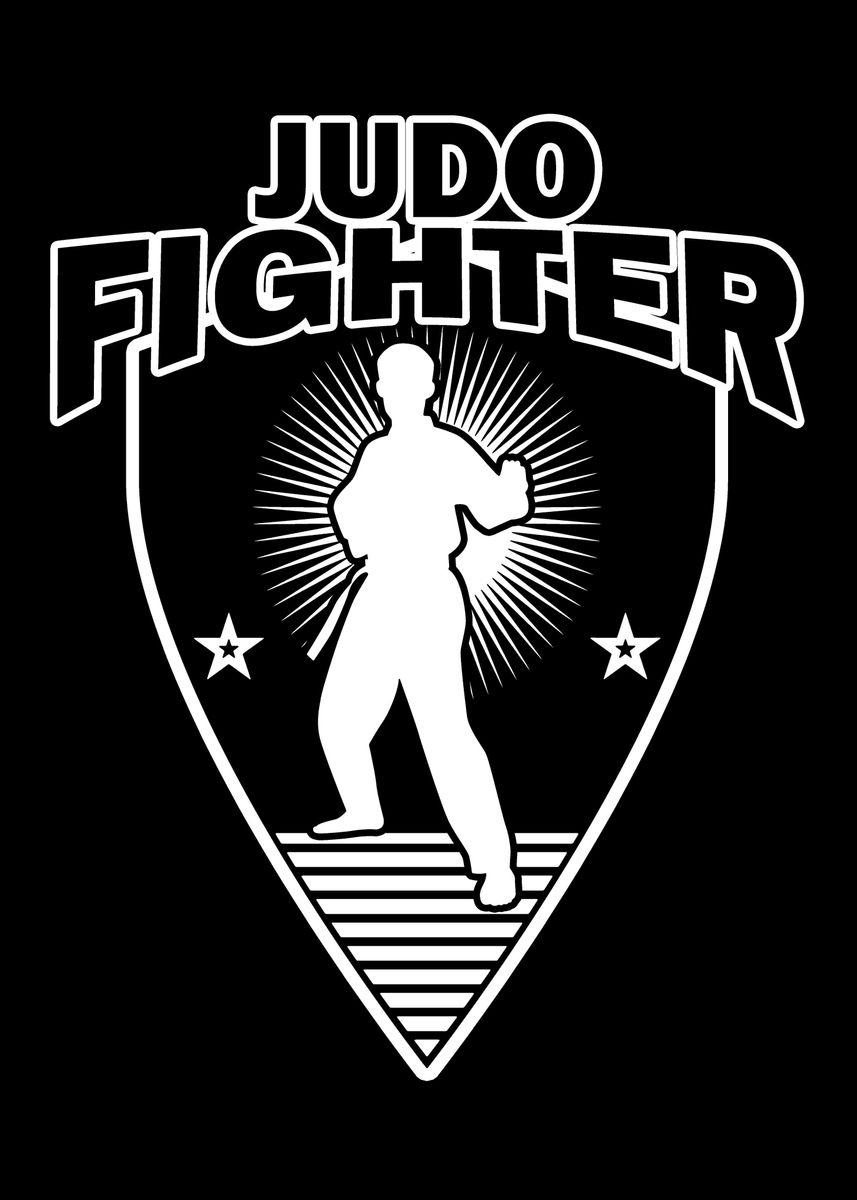 'Fighter Judoka Judo ' Poster, picture, metal print, paint by ...