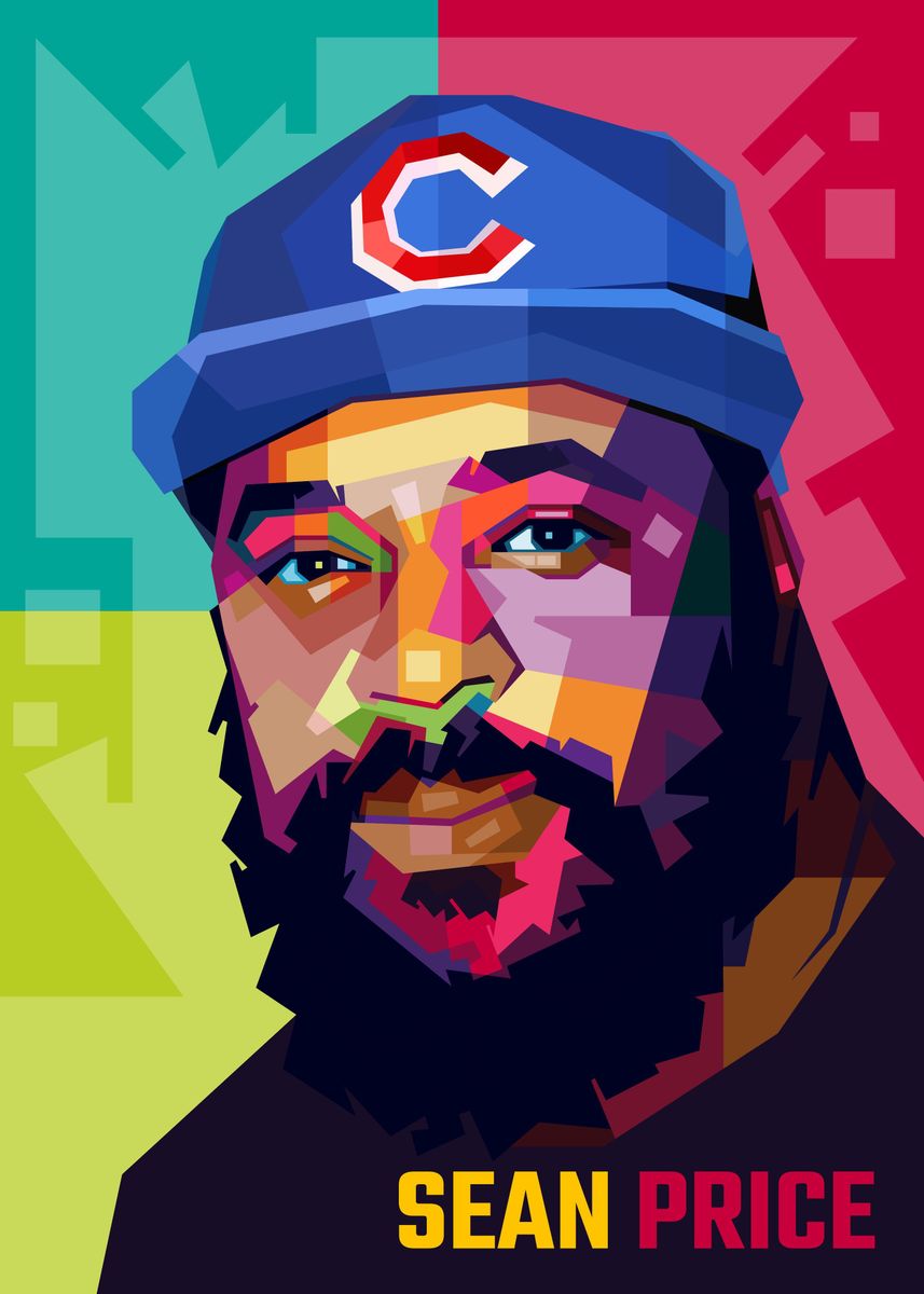 'SEAN PRICE' Poster, picture, metal print, paint by Yusuf Dedi Wijaya ...