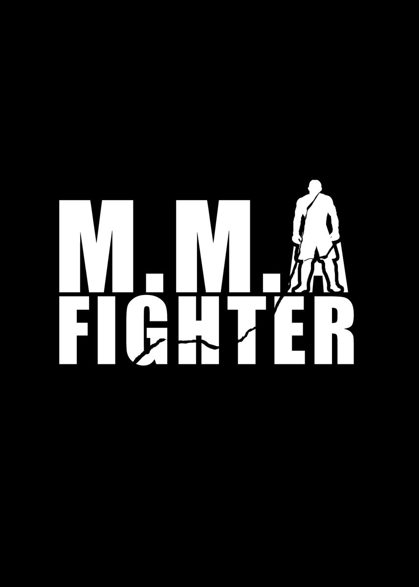 'MMA Mixed Martial Arts ' Poster, picture, metal print, paint by ...